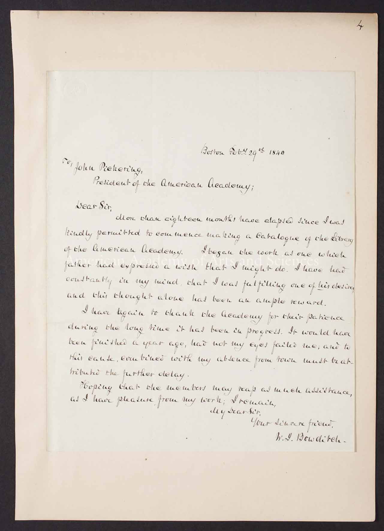 RG I-B-1: General records. Letterbooks — Bound. Volume 05 | American ...