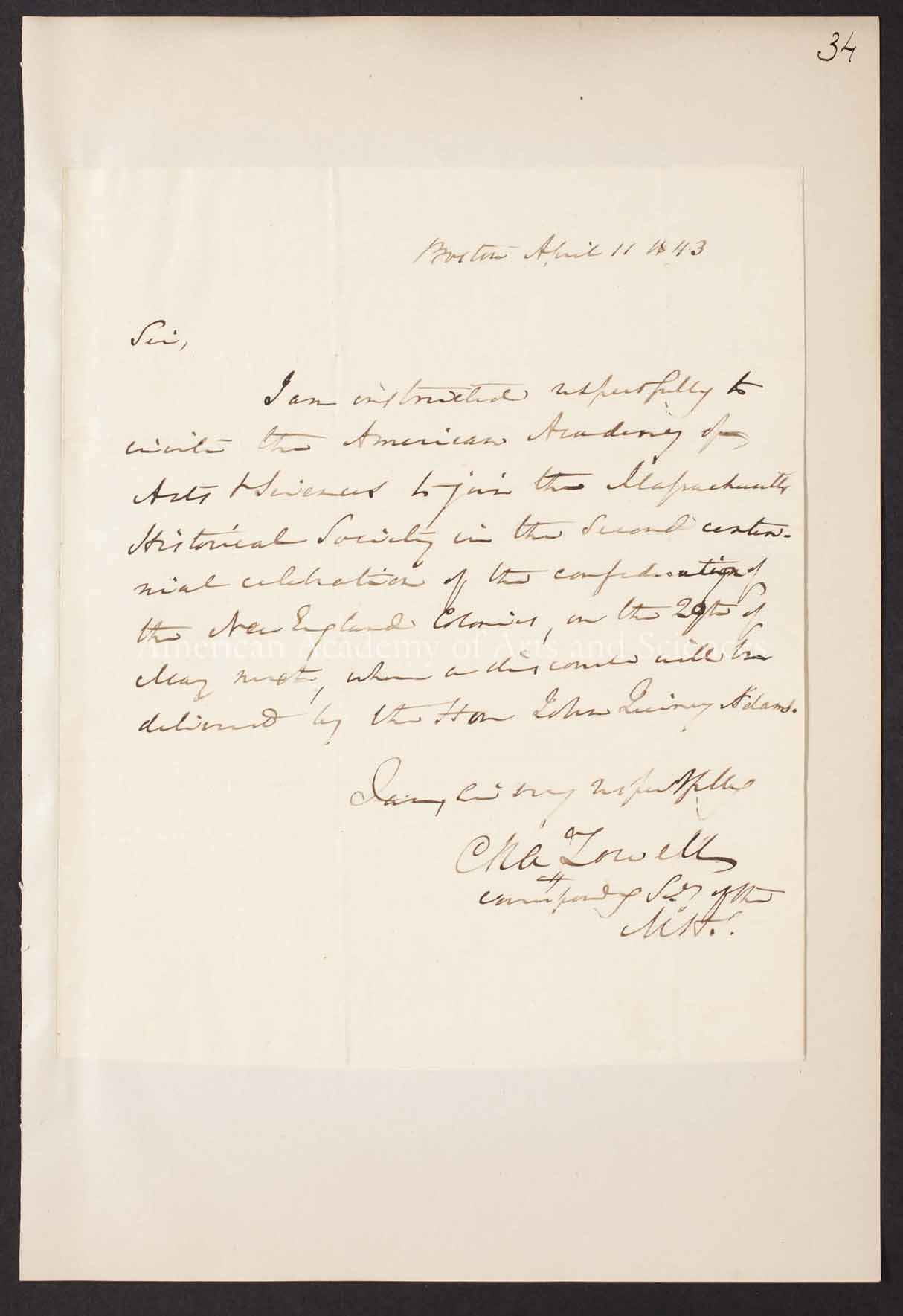 RG I-B-1: General records. Letterbooks — Bound. Volume 05 | American ...