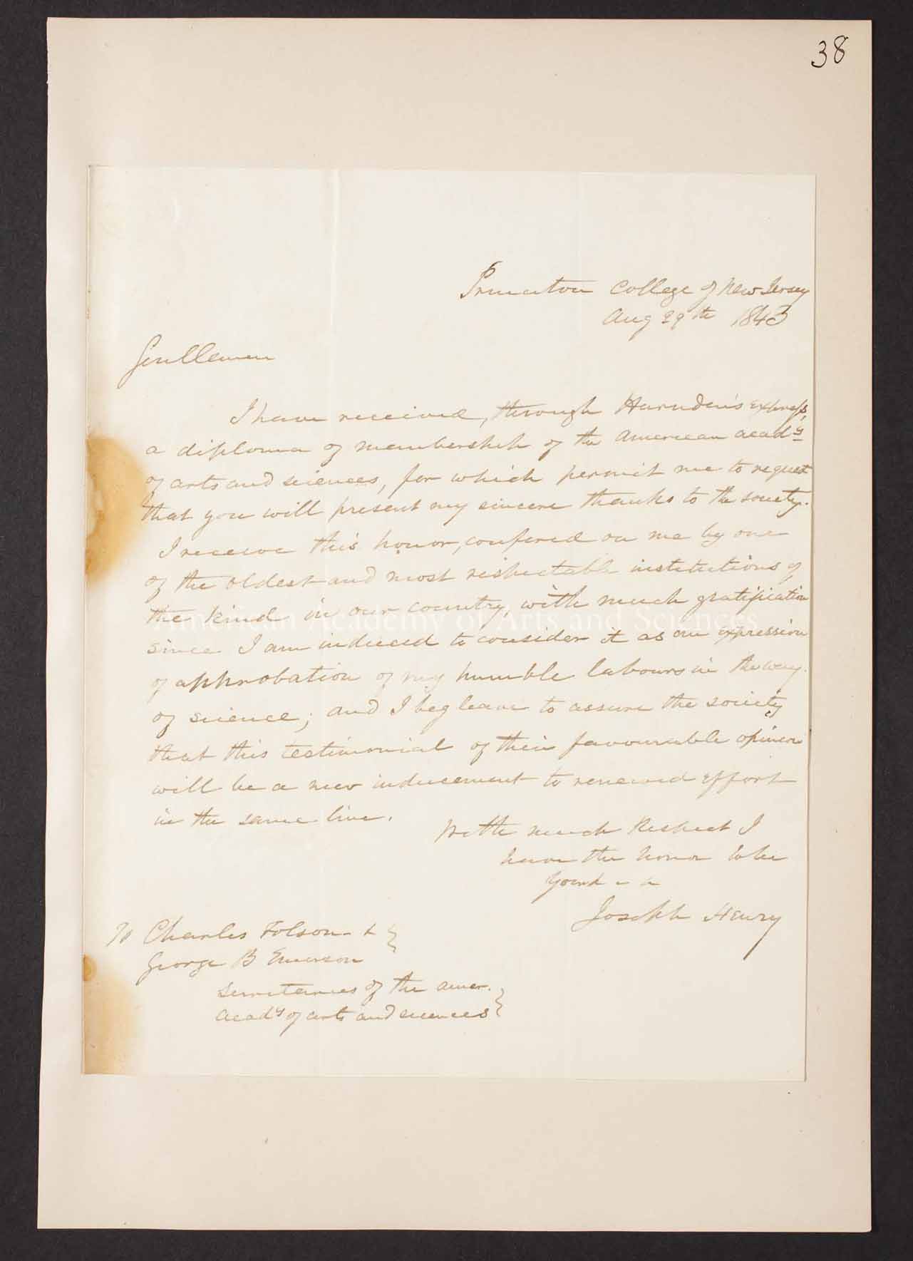 RG I-B-1: General records. Letterbooks — Bound. Volume 05 | American ...