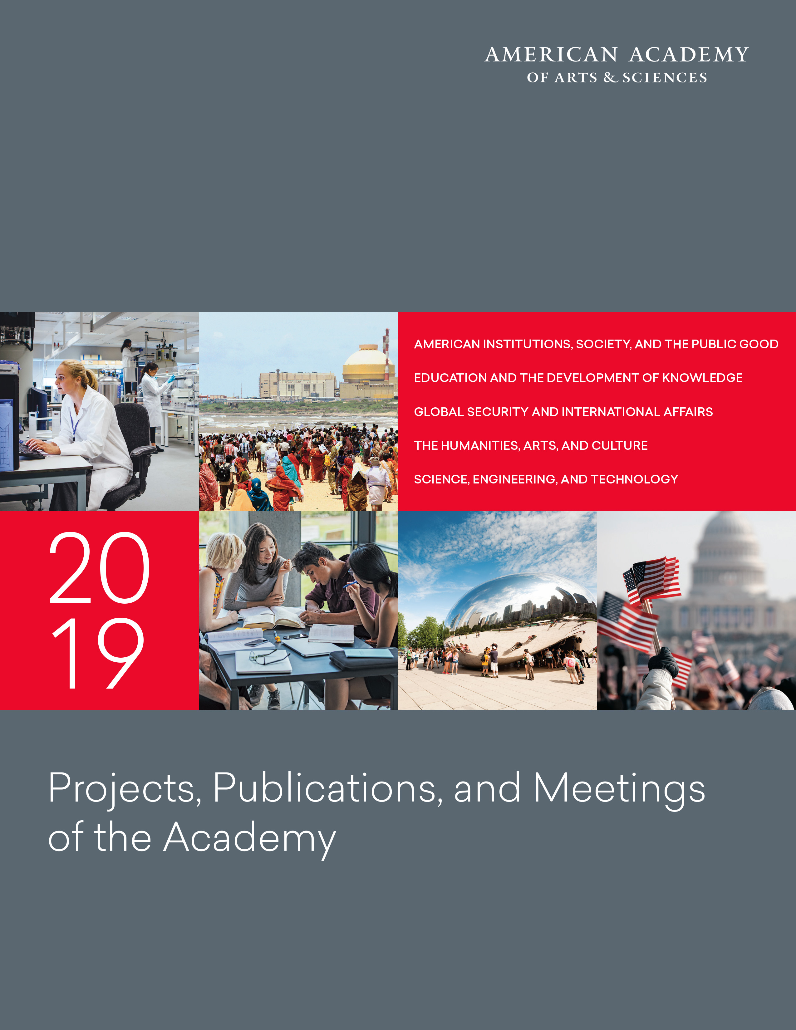 2019 Projects, Publications, and Meetings of the Academy | American ...