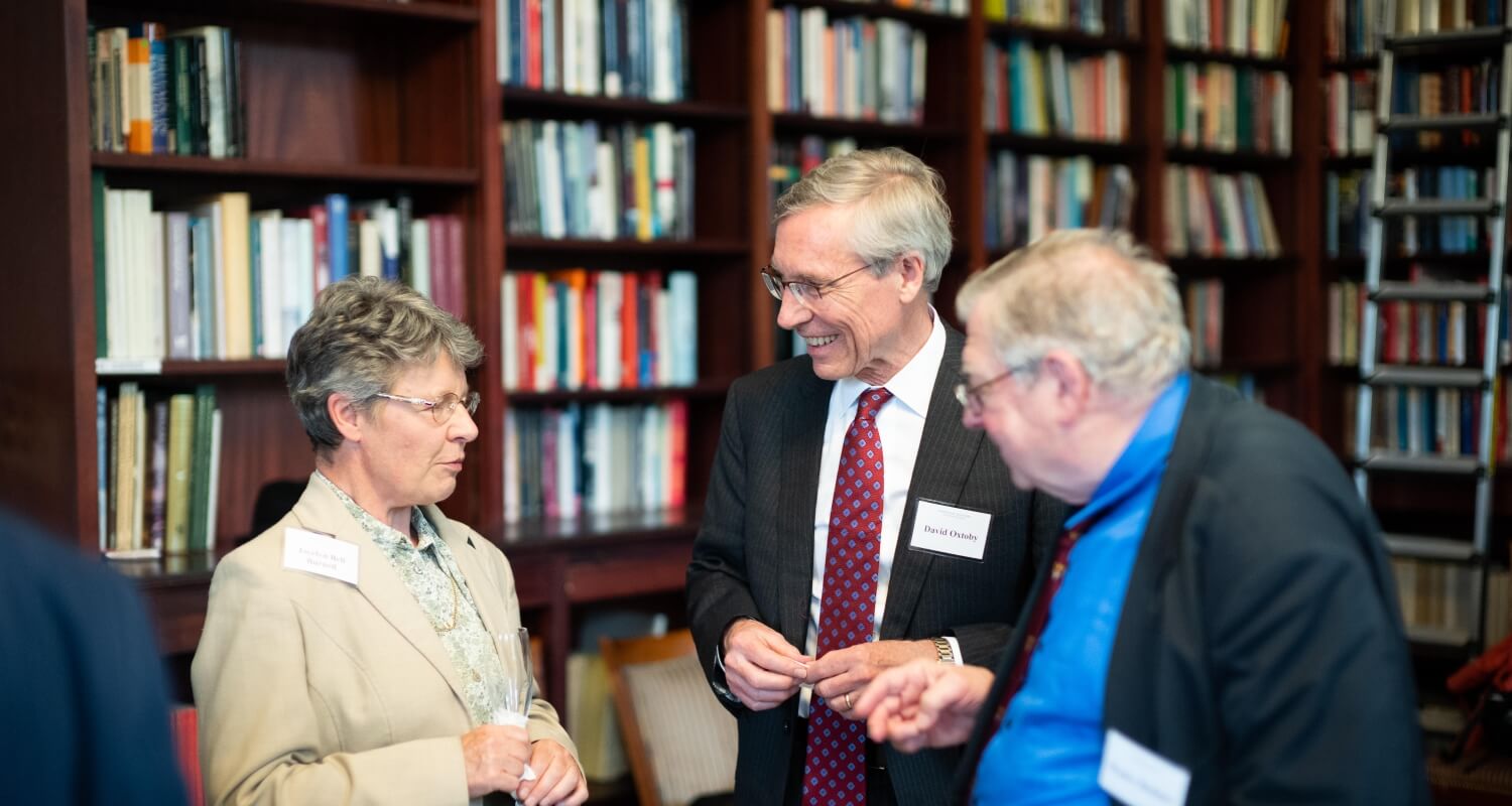 A Reception with President David W. Oxtoby | American Academy of Arts ...